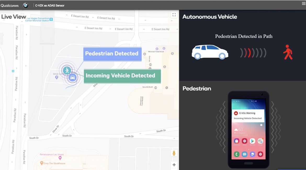 C-V2X Rolls from Las Vegas to Ann Arbor, Protecting Pedestrians in its ...