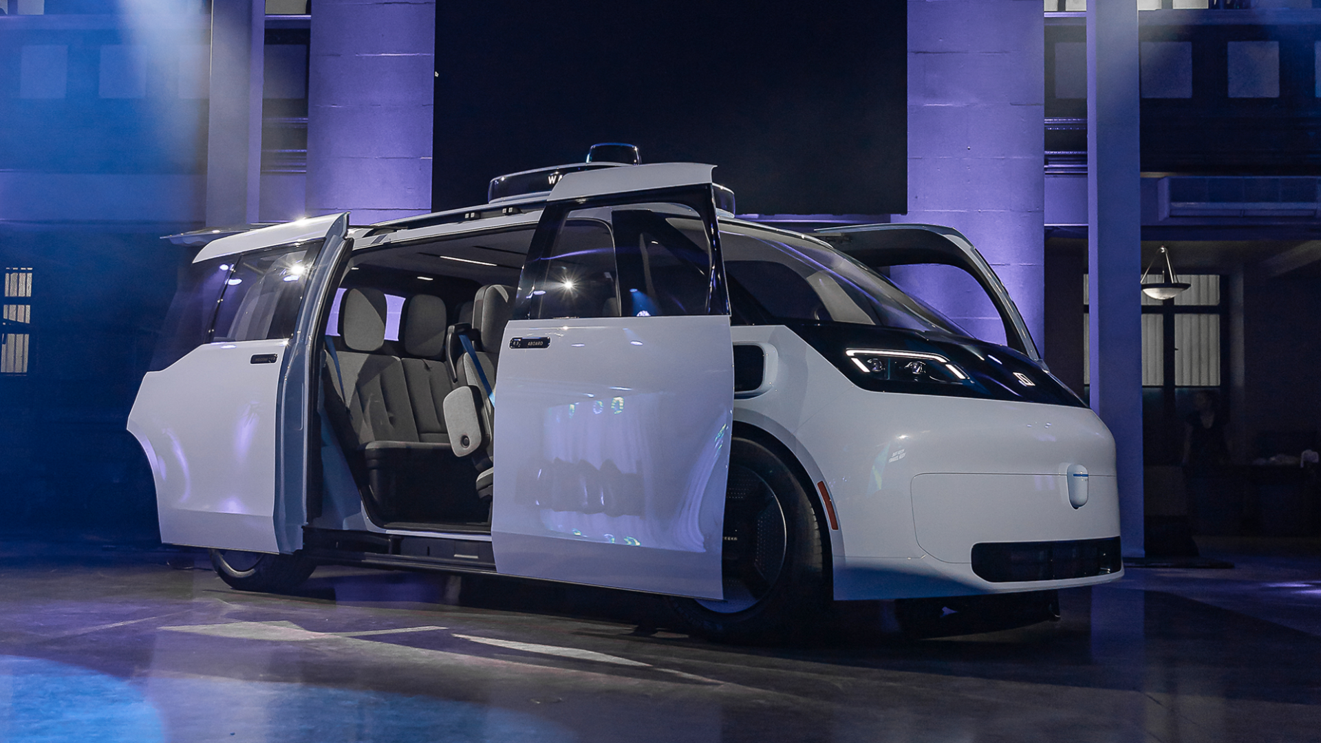 Waymo transportation-as-a-service vehicle underpinned by Zeekr SEA-M ...