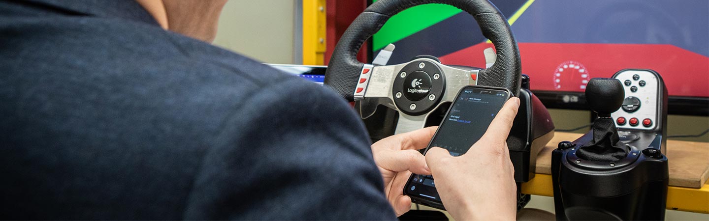 Any distraction worsens reaction time if driver takeover is needed ...